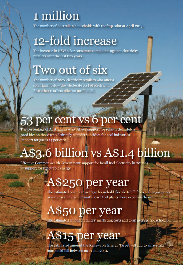 Going solar: renewing Australia's electricity options
